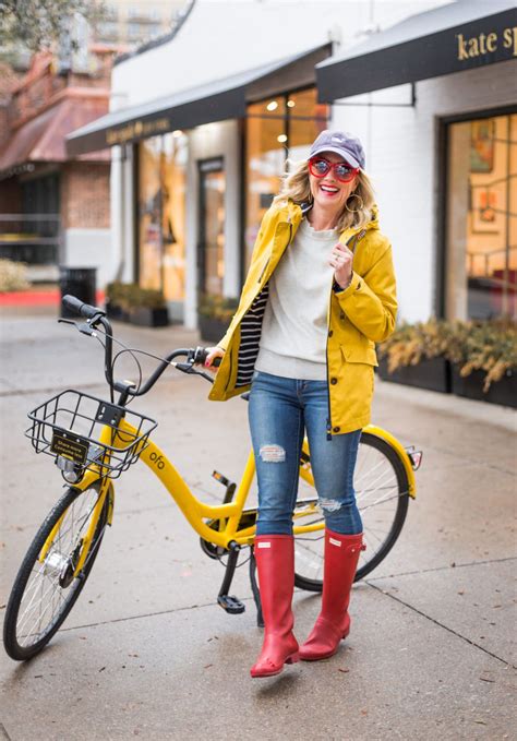 Five Ways Yellow Rain Jacket Hi Sugarplum Rain Jackets Outfit