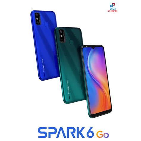 Jual Techno Spark 6 Go 4 64 Bergaransi Resmi Techno Indonesia 1 Tahun Shopee Indonesia