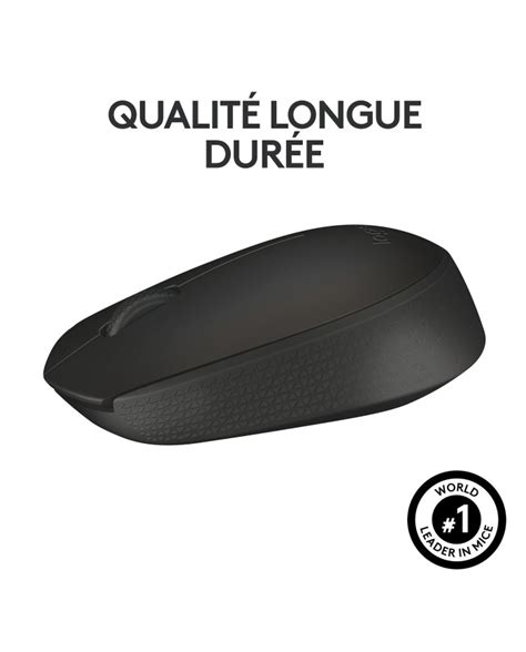 Logitech M171 Wireless Mouse Noir Souris Pc