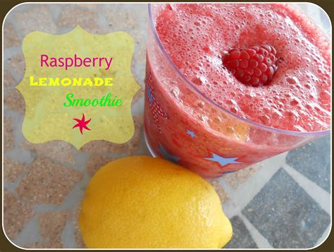 The Better Baker Raspberry Lemonade Smoothie Healthy Option