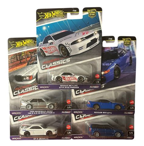 Hot Wheels Car Culture Modern Classics Set Of 5 Cars Torpedo
