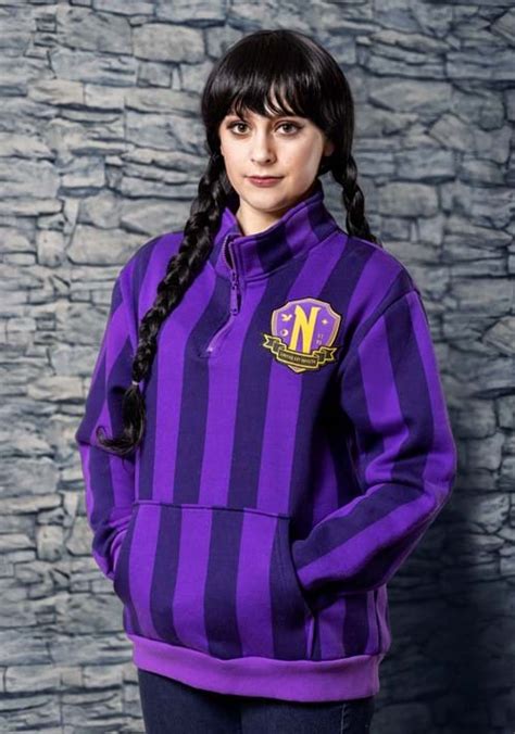 Cakeworthy Nevermore Academy 14 Zip Pullover