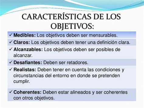 Clasificación De Objetivos Definición Tipos Y Ejemplos Xlwrr