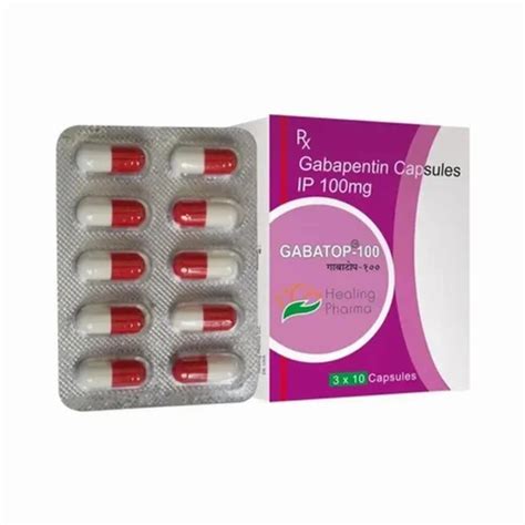 Gabatop 100 Gabapentin 100mg Capsule At ₹ 90 Stripe Gabapentin Capsule In Nagpur Id