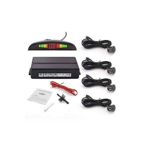 Allextreme Exprcs1 Reverse Parking Sensor Ultrasonic Waves Obstacle