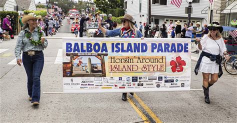 Annual Balboa Island Parade On June 4 Embraced The Horsin Around