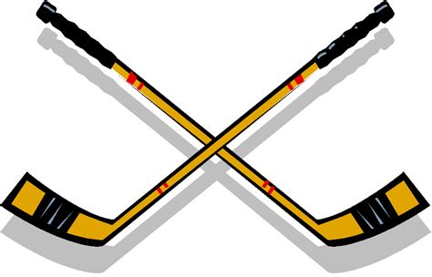 Crossed Hockey Sticks Clipart Best