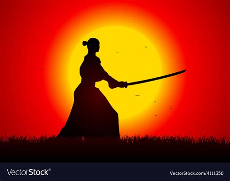 Samurai Royalty Free Vector Image Vectorstock