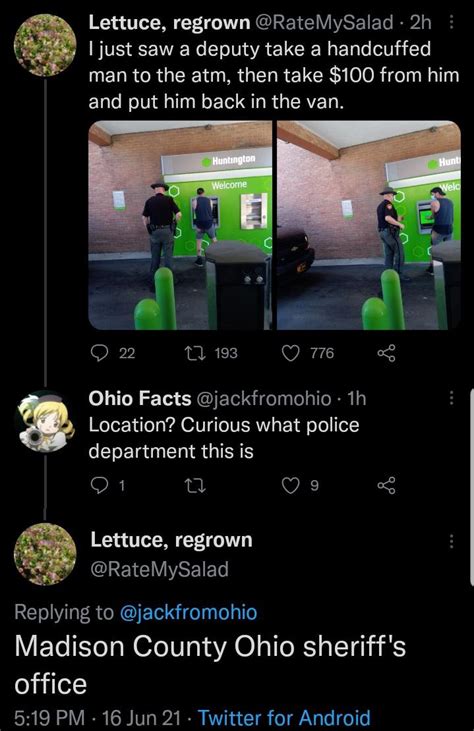 I Think Someone Witnessed The Police Mugging A Guy In Ohio Album On