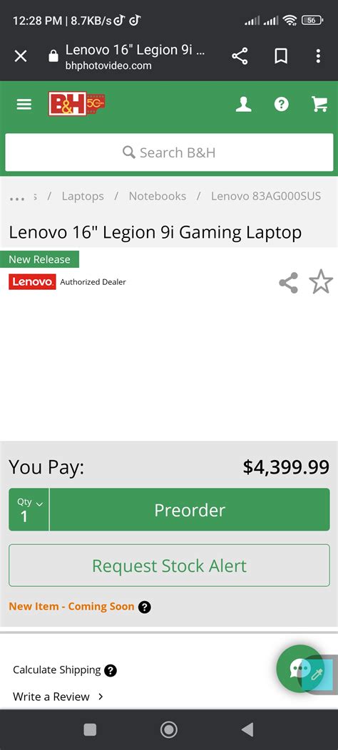 Lenovo Legion 9i Gaming Laptop Listed In Bandh R Lenovolegion