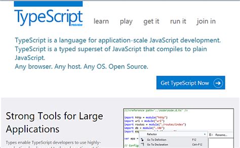 Typescript Windows