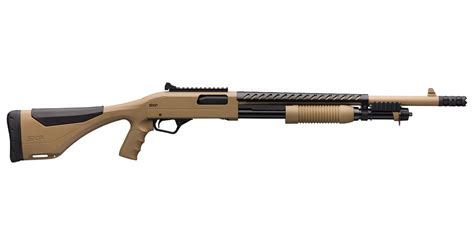 Winchester Sxp Extreme Defender 12 Gauge Pump Action Shotgun With Fde