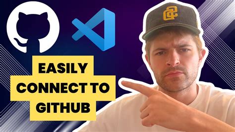 easily connect vs code project to github youtube