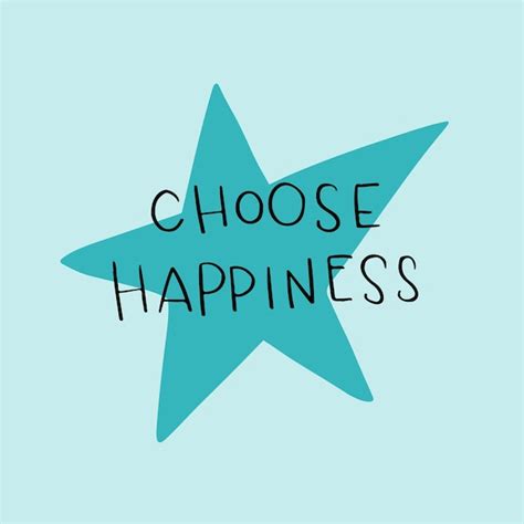 손으로 그린 글자 동기 부여 인용 비문 행복 선택 인사말 카드 포스터에 대 한 완벽 한 디자인 티셔츠 배너 인쇄 초대장 셀프 케어 개념 프리미엄 벡터