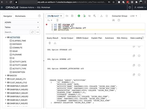 Useful Features In Sql Developer Web…that You Might Be Overlooking