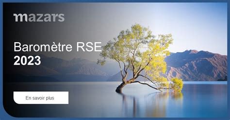 Thibaut Germain On Linkedin Étude Baromètre Rse 2023 Mazars France