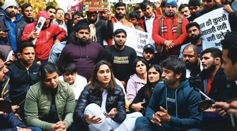 Amid Protest By Women Wrestlers Against Bjp Mp Ayodhya Sants Call June