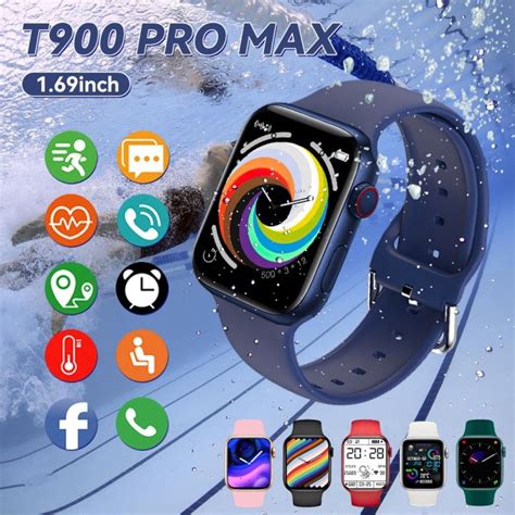 Original IWO 14 T900 Pro Max Smart Watch Series 7 Bluetooth Call 44mm