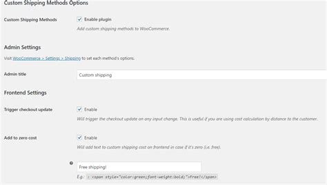 How To Adjust Shipping Costs Per Item Using Woocommerce For Wordpress Create With Code Dragon