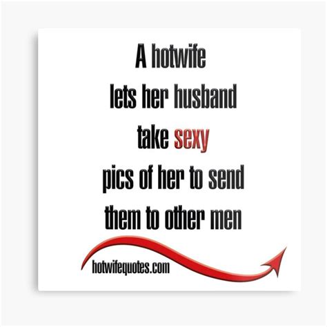 A Hotwife Lets Her Husband Take Sexy Pics Of Her To Send Them To Other Men Metallbild Von
