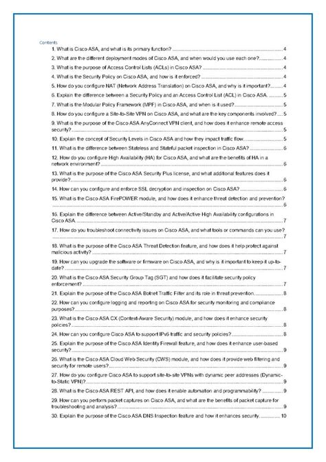 Cisco ASA Firewall Interview Questions And Answers Connect Techs