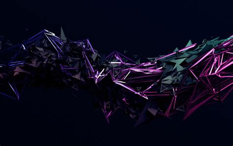 3D Polygon Wallpapers Top Free 3D Polygon Backgrounds WallpaperAccess