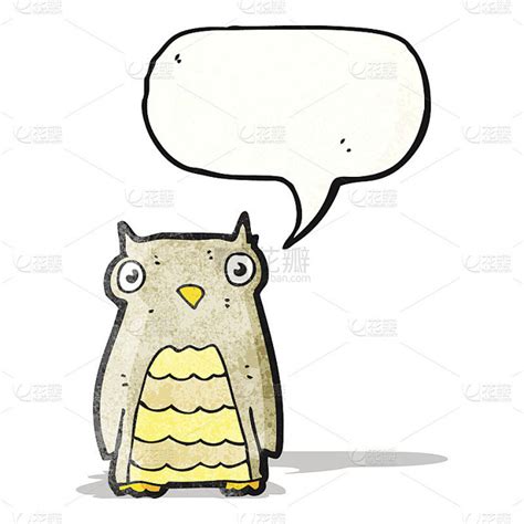 卡通猫头鹰