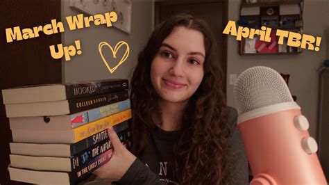 ASMR March Reading Wrap Up April TBR YouTube