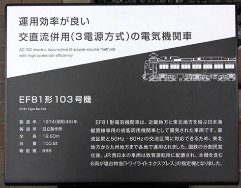 京都鉄道博物館EF81103