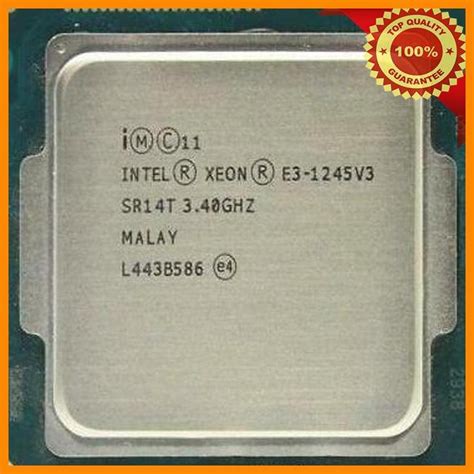 Jual Rama Processor Pc Intel Xeon E3 1245 V3 3 4ghz 4 Cores 8 Threads Lga 1150 Shopee Indonesia