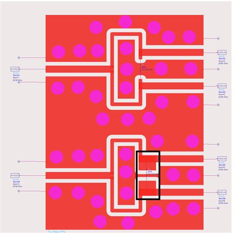 Resistor Footprint In Power Divider Forum For Electronics