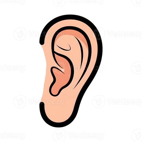 Cartoon Ear Pngs For Free Download