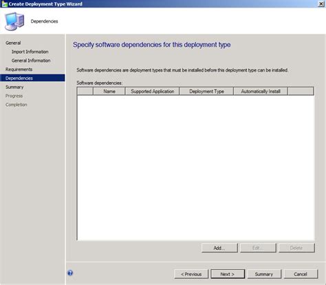 Sccm 2012 How To Create Deployment Type For Applications In Sccm