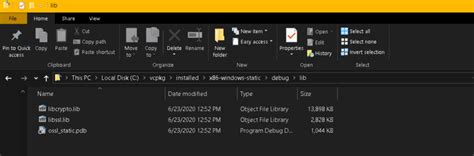 Openssl X Windows Static Not Working With Find Package Openssl