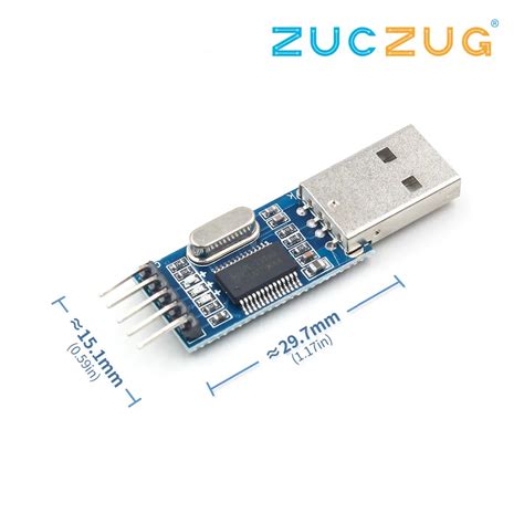 Pl2303 Usb To Rs232 Ttl Converter Adapter Module Integrated Circuits