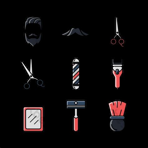 40 이발소 및 미용사를위한 맞춤형 툴링 배경 벽 일러스트 Png And Psd 무료 다운로드 Pikbest