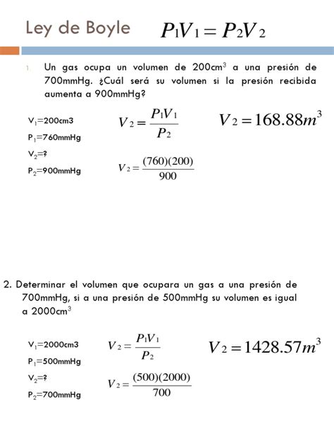 Gases Ideales Ejercicios Resueltos Pdf