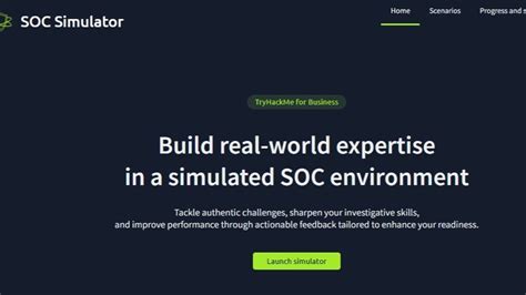 First Impression Soc Simulator By Tryhackme
