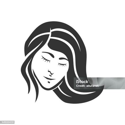 뷰티 살롱 템플릿입니다 아이콘 일러스트레이션 브랜드 아이덴티티 고립되고 평평한 그림입니다 벡터 그래픽 기업 비즈니스에 대한 스톡 벡터 아트 및 기타 이미지 Istock