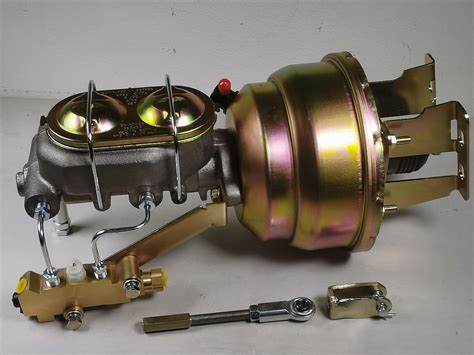 Car And Truck Master Cylinders 1955 1956 1957 8 Dual Black Brake Booster