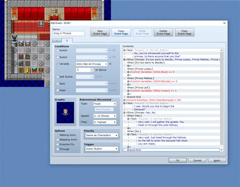 Can T Move After Event RPG Maker Forums
