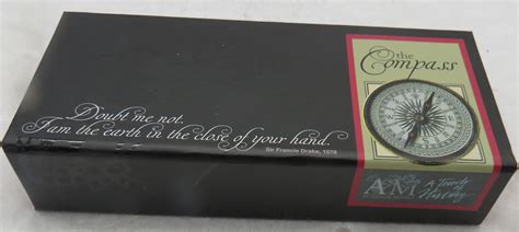 Authentic Models Victorian Pocket Compass Co029 Obsolete Discontinued Ess Kay Yards Marina