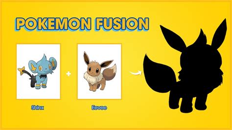 Pokemon Fusion Shinx Eevee Youtube