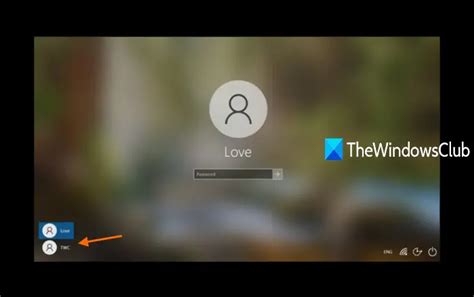 Switch User Option Missing From Windows Login Screen