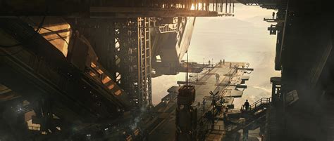 Artstation Flying Industrial Station