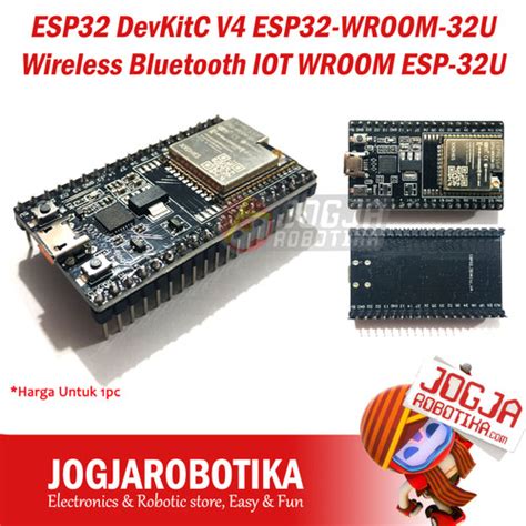 Jual ESP32 DevKitC V4 ESP32 WROOM 32U Wireless Bluetooth IOT WROOM ESP