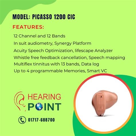 Starkey Picasso 1200 Cic Hearing Point