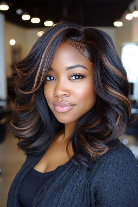 27 Jaw Dropping Fall Hair Colors For Women With Dark Skin Tones Hair