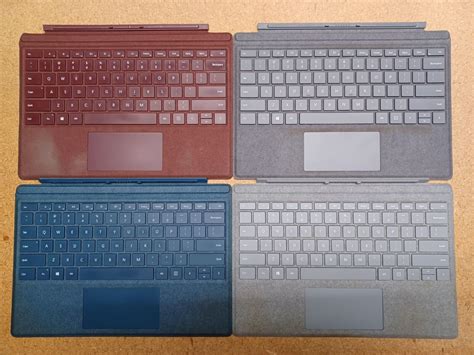 Microsoft Surface Pro Signature Keyboard Cover For Surface