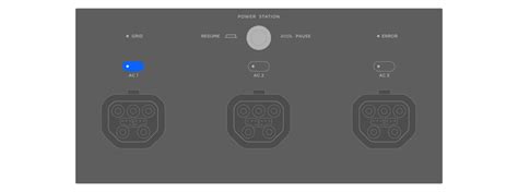 AC1 AC2 AC3 Power Input Output Button